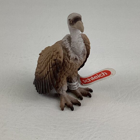 Toys | Schleich Vulture Wild Life Full Grown Griffon Replica World Of ...